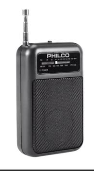 Rádio Portátil AM FM Philco Phr 1000-bk de Bolso - Rádio Portátil ...