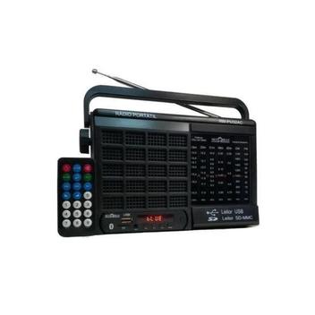 Rádio Portátil Motobras RM-PU32AC 7 Faixas Preto - Rádio Portátil ...