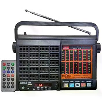 Rádio Portátil Motobras RM-PU32AC 7 Faixas Preto - Rádio Portátil ...