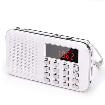 Rádio Portátil PRUNUS Mini AM/FM - Com MP3 e Lanterna - Rádio Portátil ...
