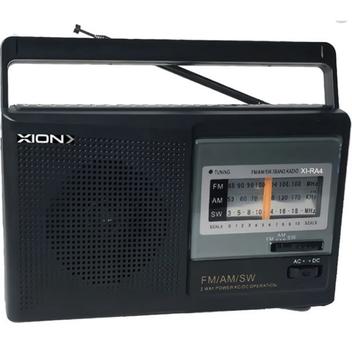 Rádio Portátil Xion XI-RA4 AM/FM 220v - Preto- Lançamento - Rádio ...