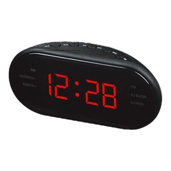 Rádio relógio digital de LED AM/FM alarme VST908 - Rádio Relógio ...
