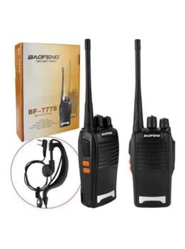 Radio Walk Talk Comunicador 16 Ch 12Km Baofeng 777S - Walkie Talkie - Magazine Luiza