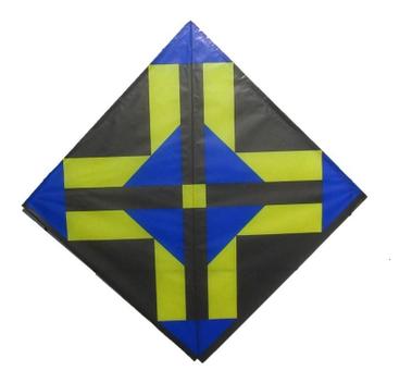 Raia Média 40x40 C/ 25un Fibra Empina Com Ou Sem Rabiola Alta Qualidade ...