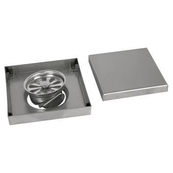 Ralo Oculto Square Inox 12x12cm Cromado Smart Depot - Ralo / Grelha ...