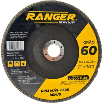 Ranger Disco Flap 7 X 60 - Kit C/5 Un - Disco de Corte - Magazine Luiza