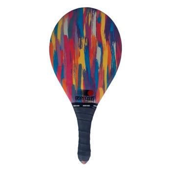 Raquete de Frescobol Fast Ball em Fibra de Vidro com Estampa Colorida ...