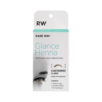 Rare Way Glance Henna 3,5G - Castanho Claro - Tinta e Henna para ...