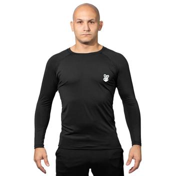 Rash Guard Manga Longa Masculina Jiu Jitsu Camiseta Treino Esportiva ...