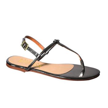 Rasteira Trend Metalizada Prata Velho - MAHASA - Rasteirinha Feminina ...