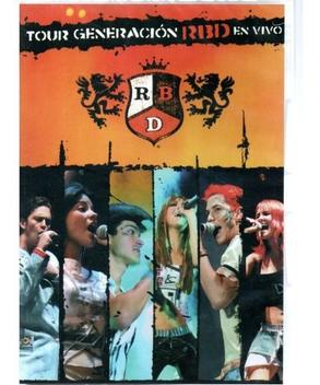 Rbd - tour generación rbd en vivo dvd - EMI - Livros de Arte e ...