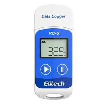 Rc5 Datalogger De Temperatura 30 A 70 C 32000 Leituras - Elitech ...