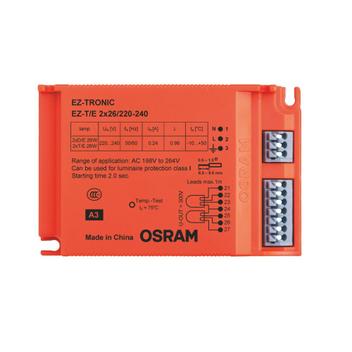 Reator eletronico ez-tronic ez-t/e 2x26w 220v afp osram - Reator ...