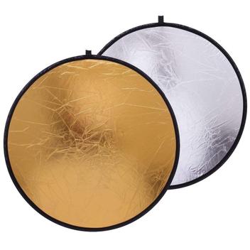 Rebatedor de Luz Fotográfico Redondo ou Circular 2 em 1 - Fotoparts ...