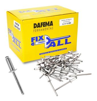 Rebite Pop Repuxo Aluminio 319 (3.2 X 19) C/ 1000 Pçs - FIX ALL ...