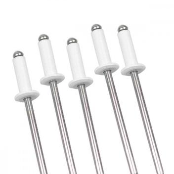 Rebite Rebitop Aluminio Branco Repuxo R412 Mil - Rebite de Repuxo ...