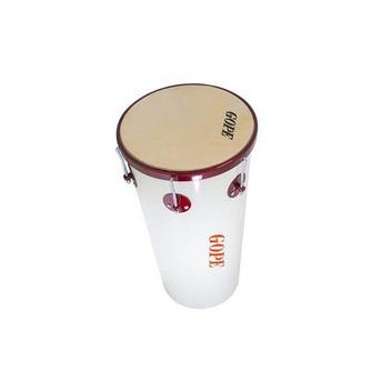 Rebolo Gope 11" - Alum/ Conico/ Couro - Branco E Cereja - Bateria e ...