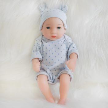 Reborn Baby Doll ENA Realistic Silicone Vinil de 25 cm com roupas ...