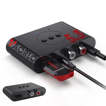 Receptor De Áudio Usb Tipo-c Bluetooth 5.3 Nfc C/ P2 E Rca ...