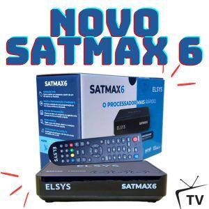 Receptor Digital Satmax 6 com Sathregional Para Antena Parabólica - Elsys - Receptor - Magazine ...