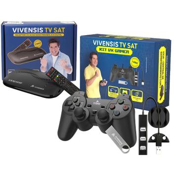 Receptor Vivensis Digital Vx10 Sat Hd + Kit Gamer Vx Jogos - Receptor ...
