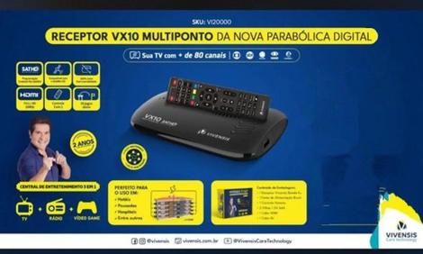 Receptor vivensis vx10 multiponto - Receptor - Magazine Luiza
