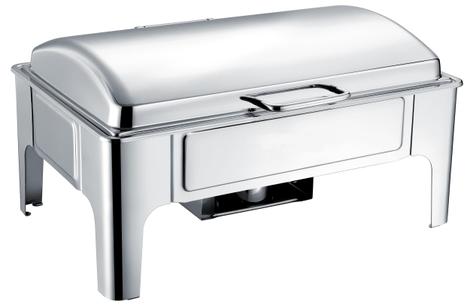 Rechaud chaffing dish retangular inox 7 l orcil tampa com amortecimento ...