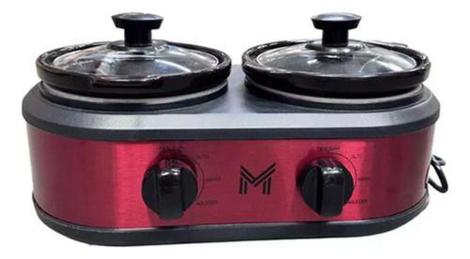 Rechaud Duplo Buffet Elétrico Aço Inox Vermelho 220v - Members Mark ...