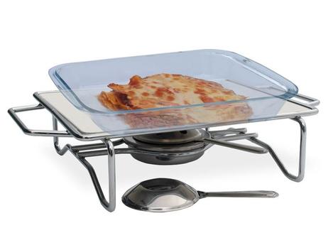 Rechaud retangular pequeno 240 x 200mm chapa alumínio Ravinox 511 ...