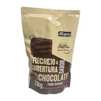 Recheio de Chocolate Stand Pouch 2kg Alispec - Recheio para Doces ...