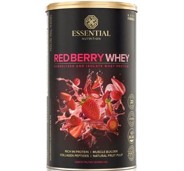 Red Berry Whey Protein Iso Hidro 450g Essential Nutrition - Whey ...