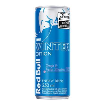 Red Bull Cereja E Frutas Silvestres Winter Edition 250Ml - Reb Bull ...