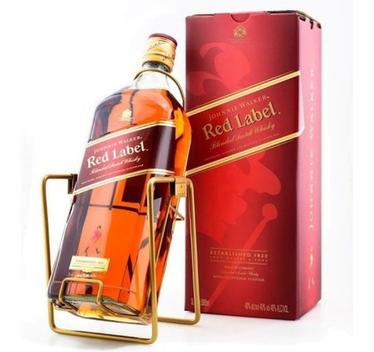 Red Label Johnnie Walker 3 Litros C/ Suporte - Original - MANIA VENDAS ...