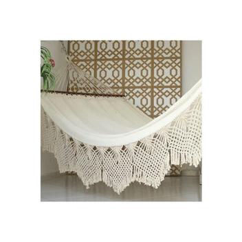 Rede de Dormir Casal Ostra Bege com Madeira - Redes de Dormir - Rede de ...