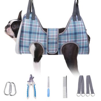 Rede para cuidar de cães BEAUTYZOO para cães e gatos pequenos, azul ...