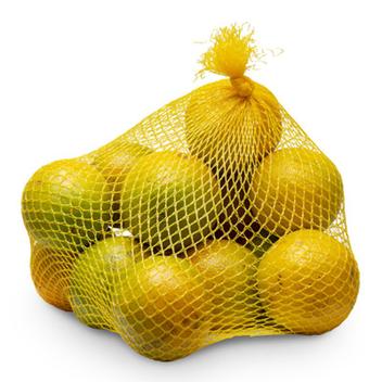 Rede Plástica Amarela P/ Frutas e Legumes 2kg / 1000 Un - Polisul ...