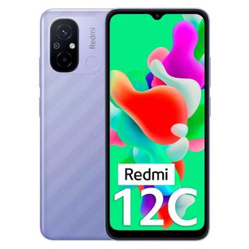 Redemi 12C 128GB 4GB RAM Dual SIM Tela 6.71" - Roxo - Smartphone ...
