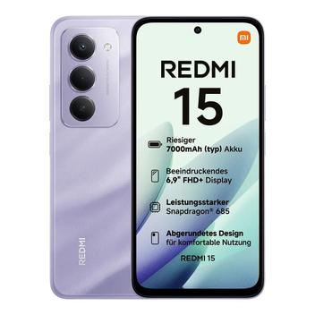 Redemi 15 4G Versão Global Bateria 7000mAh 256 8GB Processador ...