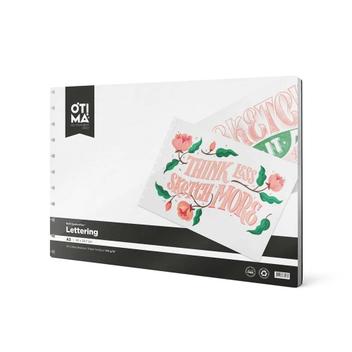 Refil Caderno de Lettering Systemflex ótima A3 Preto 1 ed - OTIMA ...