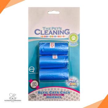 Refil Cata Caca Coco 45 Saquinhos Tamanho Grande Cães e Gatos - The ...