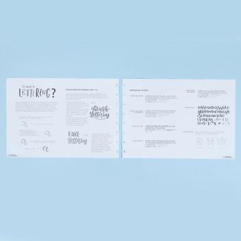Refil De Lettering By Kemily 120g Caderno Inteligente A4 CIRD1004 ...