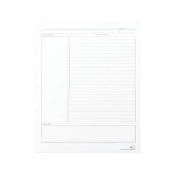 Refil de Papel para Notebook Arc System A4 - 50 Folhas Premium - Folha ...
