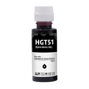 Refil de Tinta Compatível HP Ink Tank 412 GT53 - Black Pigmentado ...