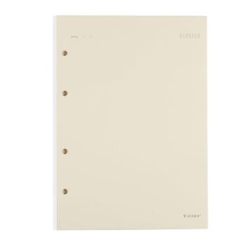 Refil Fichário Argolado Em Branco Cicero - 2 unidades - Folha de ...