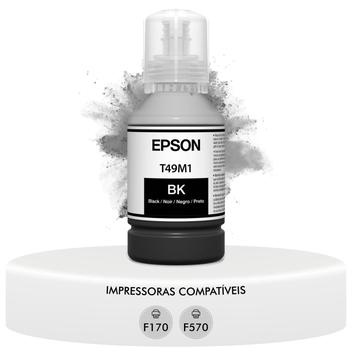 Refil Garrafa de Tinta Epson T49M120 Preta - Original Sublimatica ...