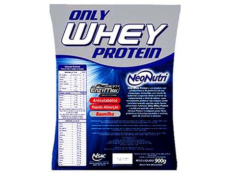 Refil Only Whey Protein 900g Baunilha - Neo Nutri - Whey Protein ...