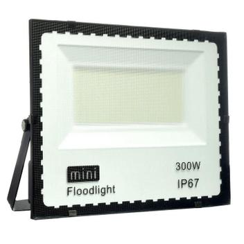 Refletor 300W LED SMD Slim Mini Holofote Branco Frio IP67 Bivolt - LED Force - Refletor ...