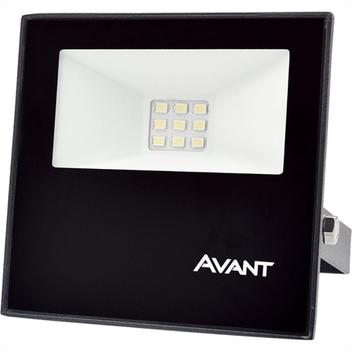Refletor De Led Avant Slim 10W. 6500K. 750Lm Ip65 Preto Bivolt - LPS ...