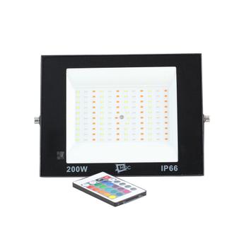 Refletor Led 200w Eco Prova D'água Ip66 RGB - MGC - Refletor - Magazine ...