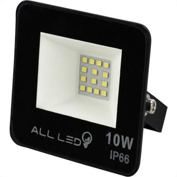 Refletor Led All Led Ip66 10W 900Lm 3000K Cfop5403 - Marca não Definida ...